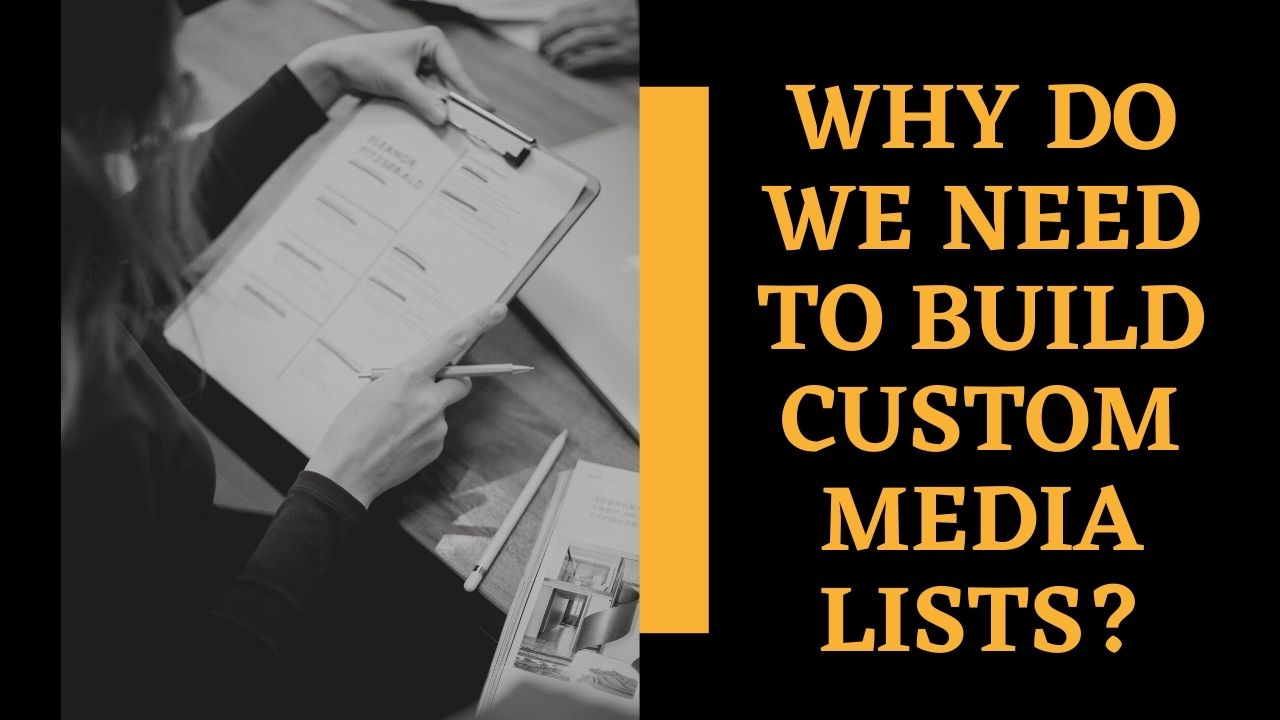 How to build Custom Media List? NewsVoir PReview Blog