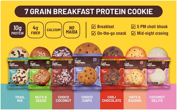10,00,000 plus Max Protein Cookies being Sold within 4 Months of ...