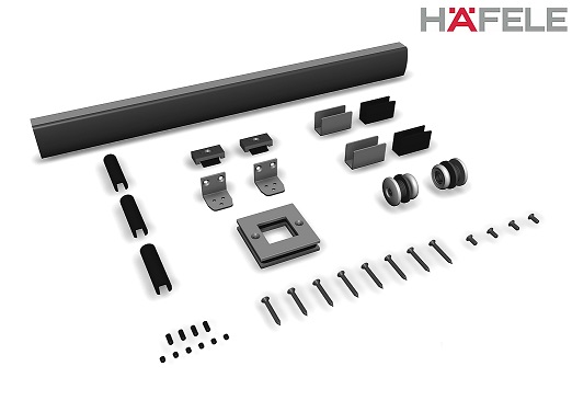 Enhance elegant showers with Hafele's concealed sliding systems ...