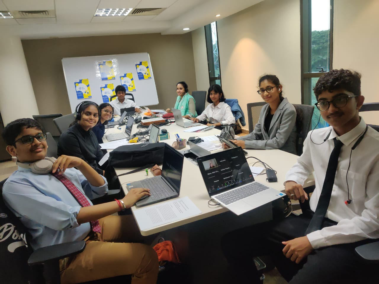 Sancta Maria Students Shine at the ISP Model United Nations (MUN ...