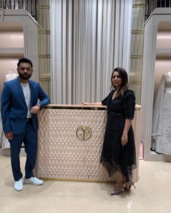 Arnaya Makes Bespoke Pieces for Falguni and Shane Peacock s Flagship Store