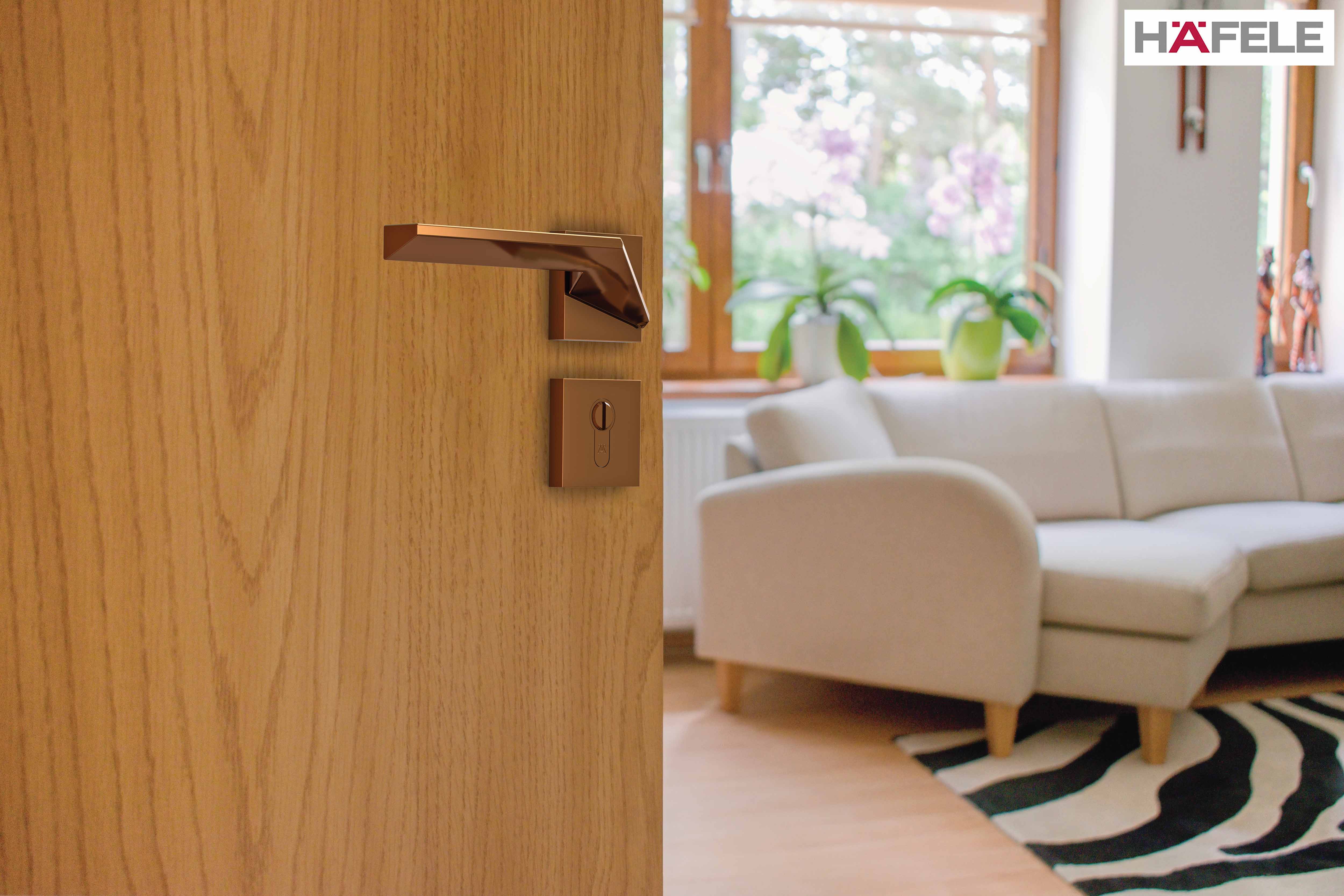 Opalus Series Lever Handles by Hafele